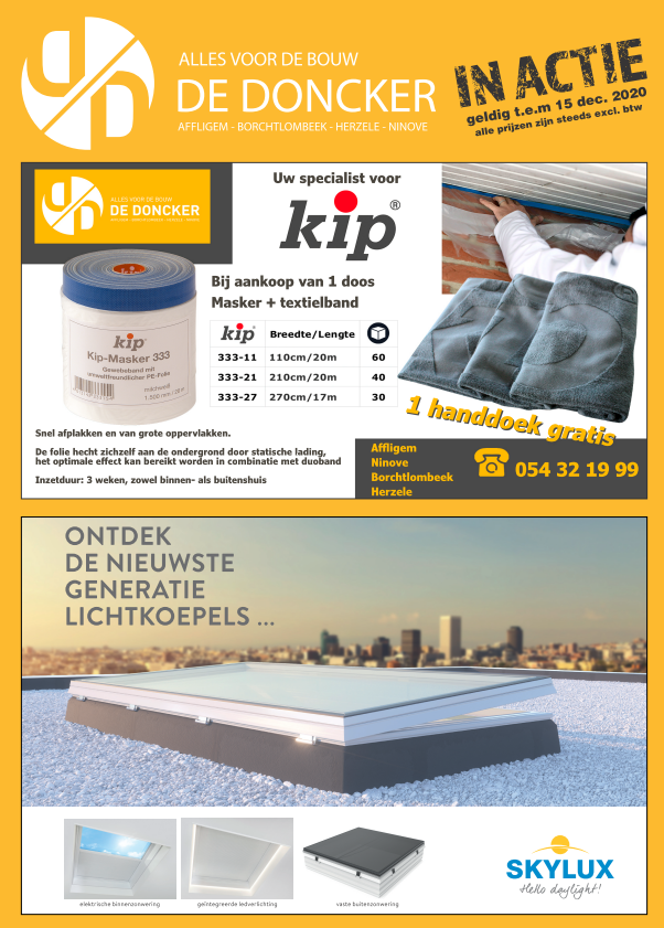 Promoties - De Doncker NV